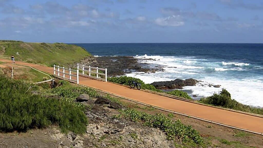 Bike, Walk or Run on the Scenic Coastal Kauai Path - Kauai Vacation Rentals